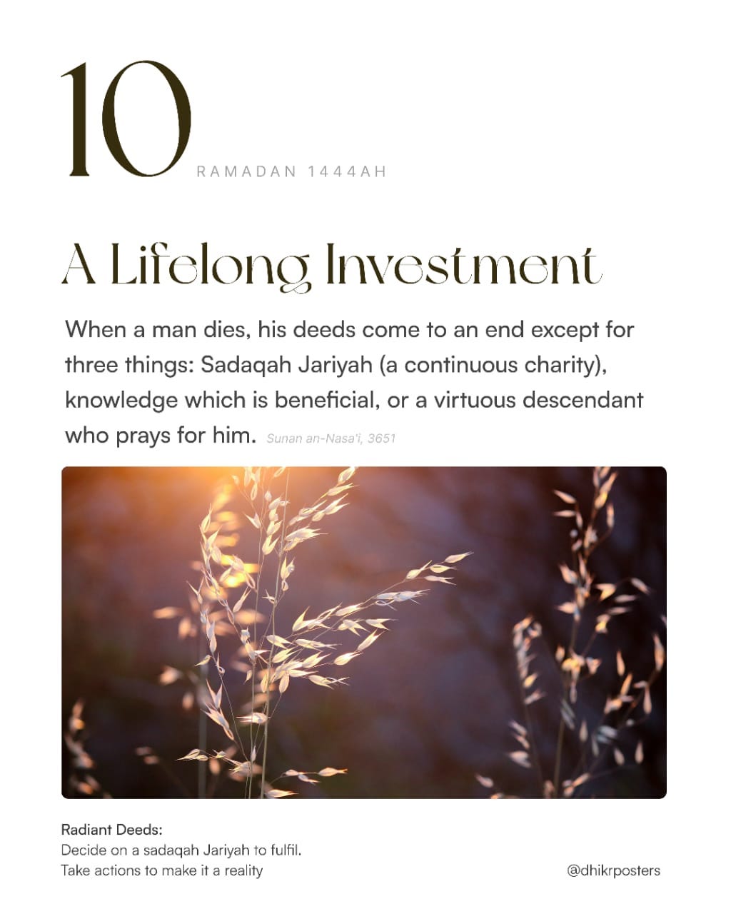 Ramadan 3–2–1: Day Ten — For Those Who Are Gone. | by Dhun Nurayn El ...