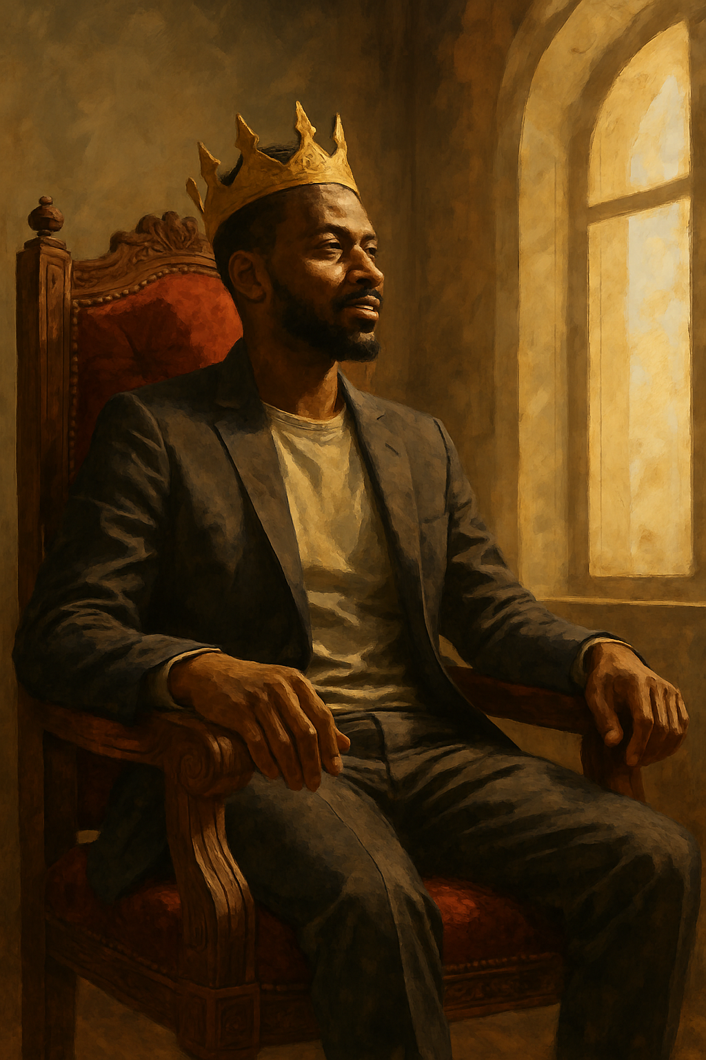 Sit Like a King. SIT LIKE A KING | by Faith Omeona | Jul, 2025 | Medium