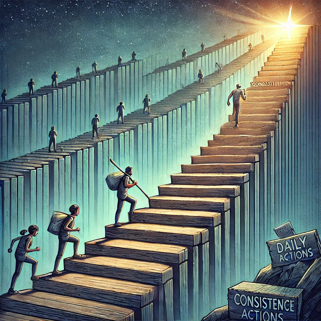 Why Consistency is Hard but Worth It: The Real Path to Long-Term Success | by Caesar Ars | Medium