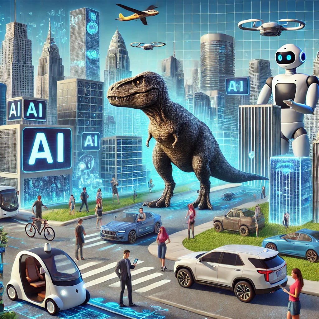 Why Humans Thrived While Dinosaurs Ghosted Evolution: The Tech Shift ...