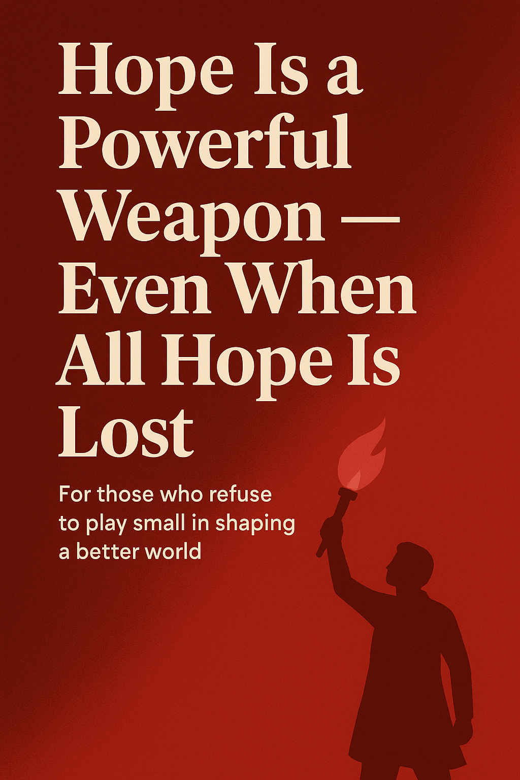 Hope Is a Powerful Weapon — Even When All Hope Is Lost | by Patience ...