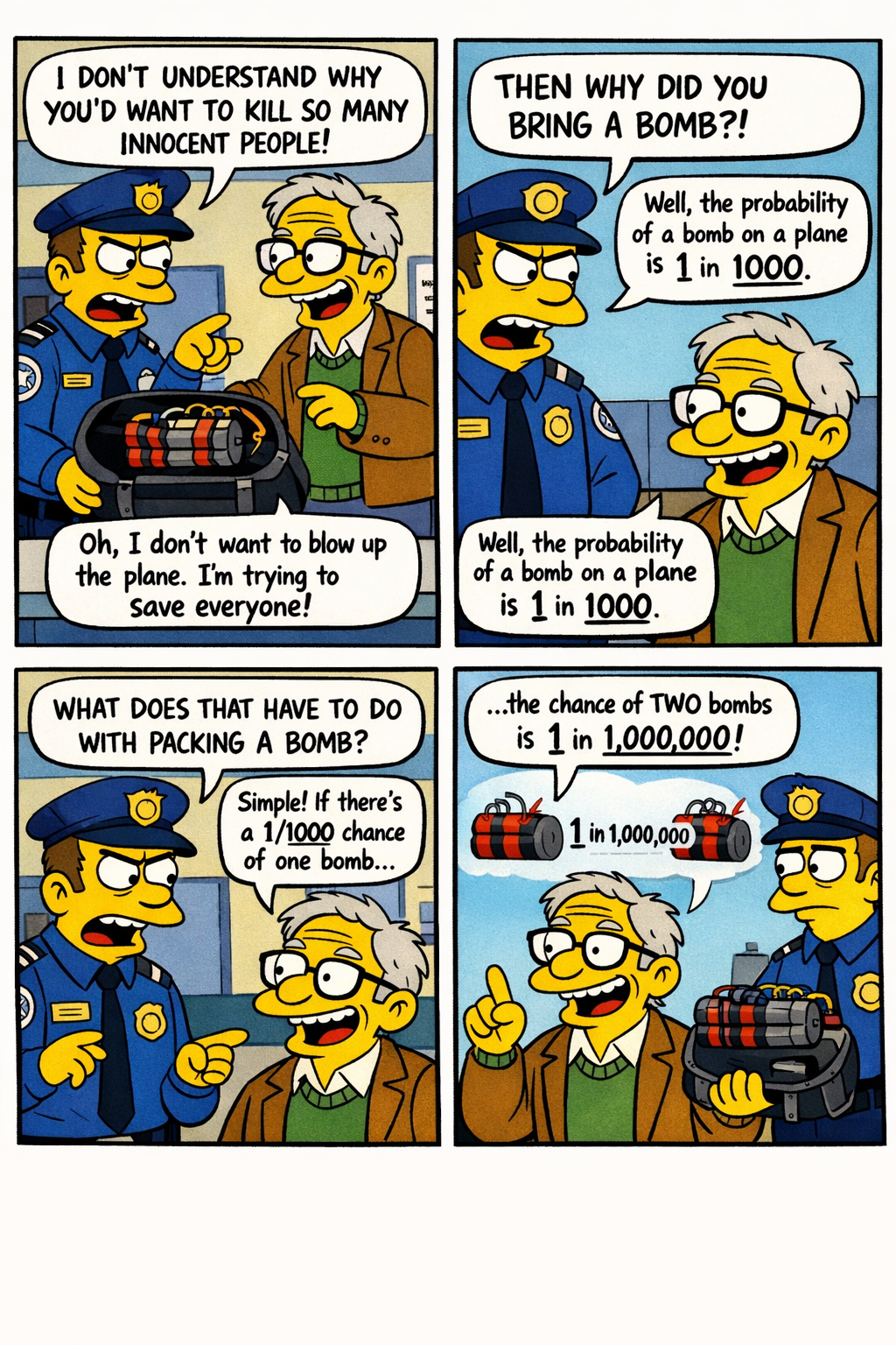 How Many Of These 6 Simpson Math Jokes And Puns Do YOU Understand? | by ...