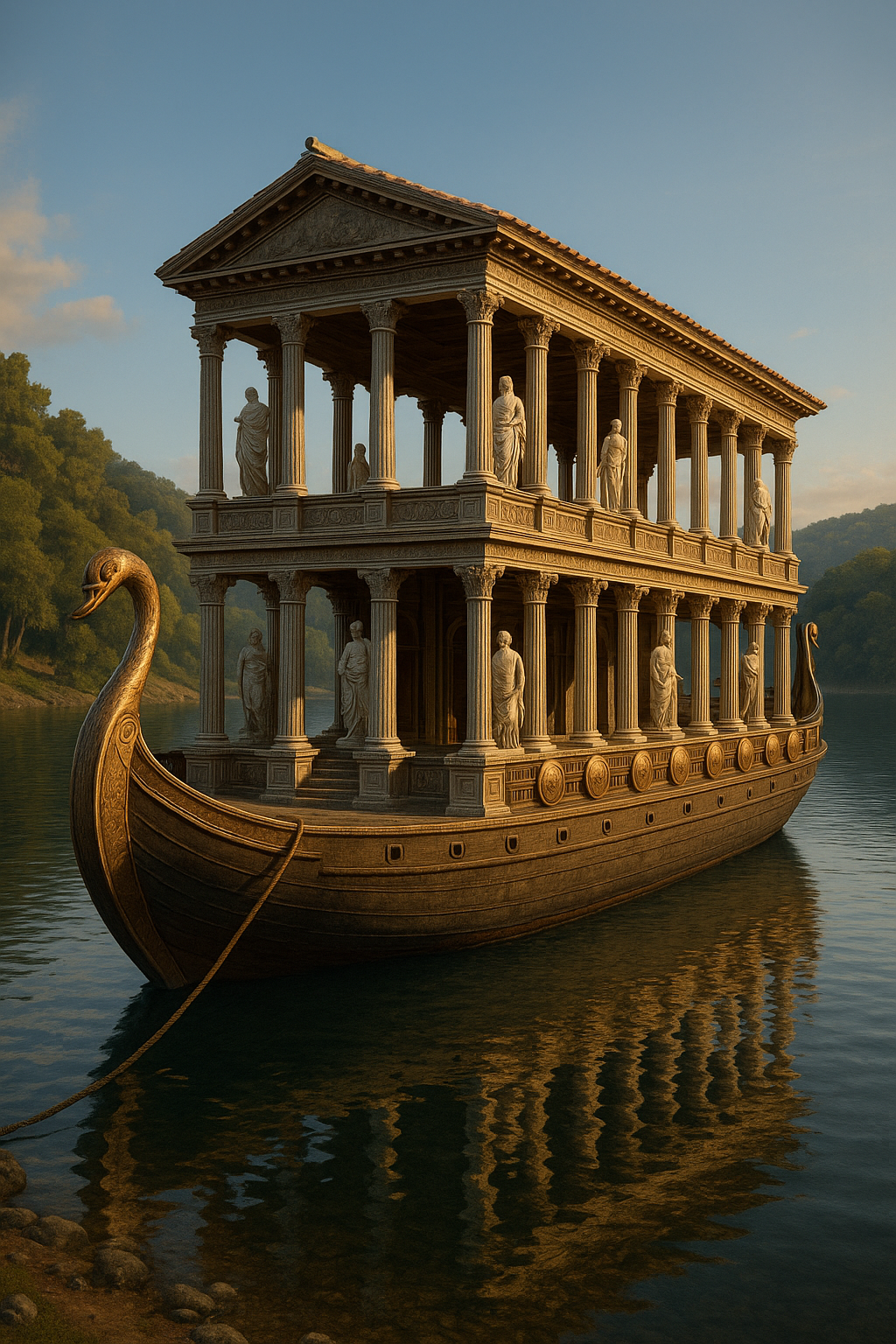 The Imperial Ships of Caligula: From Delirium to Fire | by Cinbrown ...