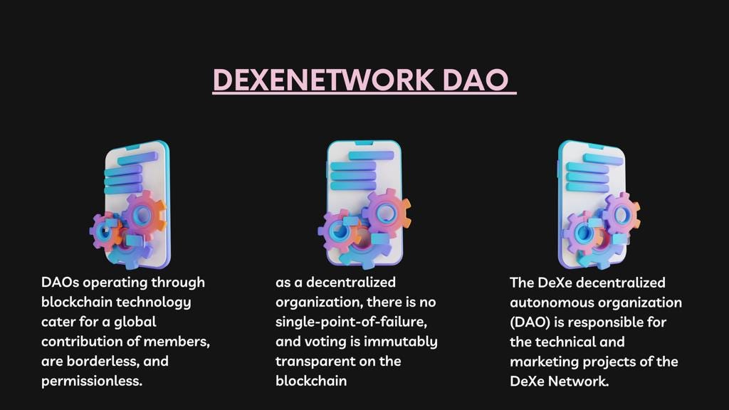 Introduction: DeXe decentralized autonomous organization (DAO) | by ...