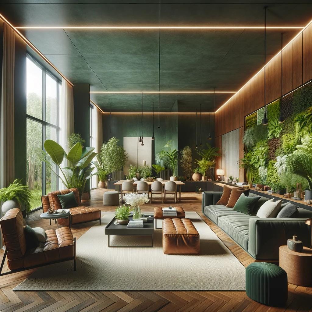 Green Harmony: Unveiling the Art of Biophilic Design in Contemporary ...