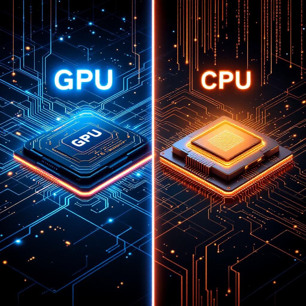 Understand your GPU for GenAI and LLMs — Part 1 (Difference between GPUs and CPUs) | by Luv ...