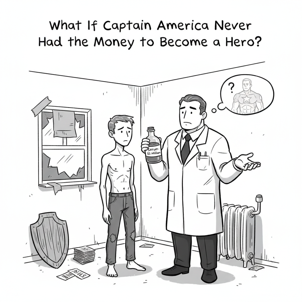 What If Captain America Never Had the Money to Become a Hero? | by ...