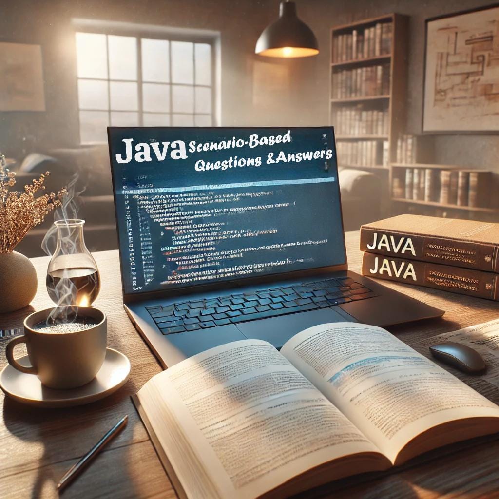 Java Scenario-Based Questions and Answers ☕📚 | by Rahul Soni | Javarevisited | Medium