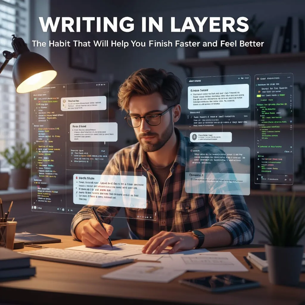 Writing in Layers. The Habit That Will Help You Finish… | by C. L ...