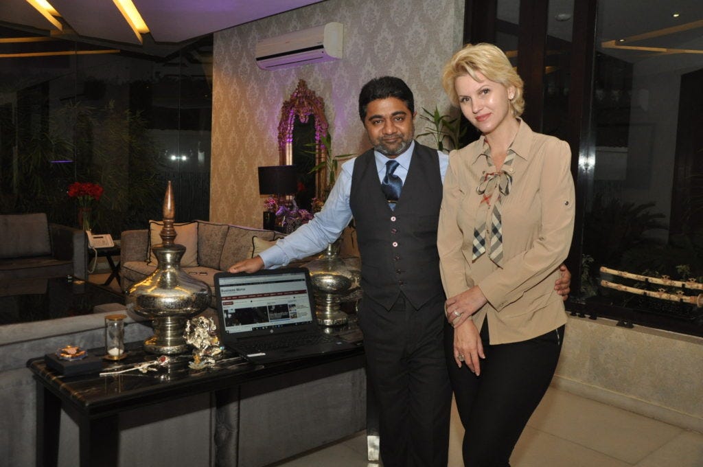 Billionaire Abhishek Verma and Anca Verma Inaugurate Online Business Portal | by Abhishek Verma ...