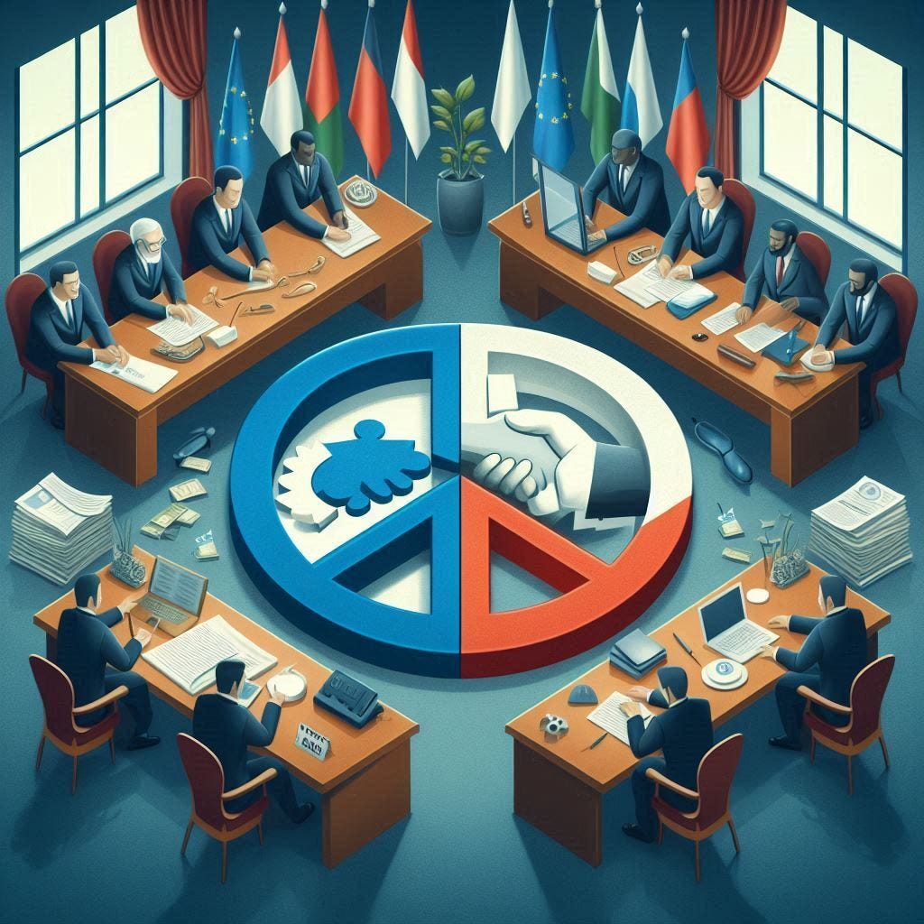 Strategies for the transformation of war-torn countries into peace ful ...