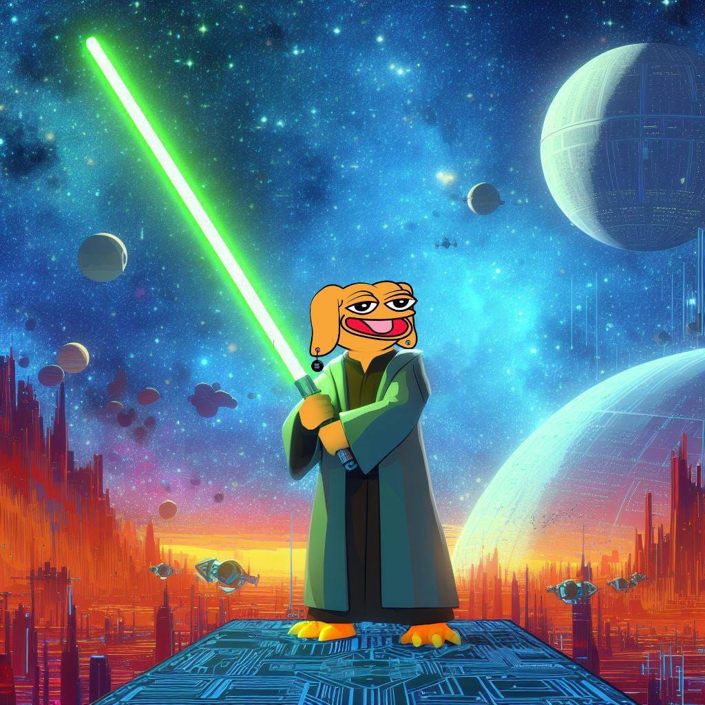 $ANDY’s Galactic Gains: A Jedi’s Battle Against the Red Market! 🌌 | by ...