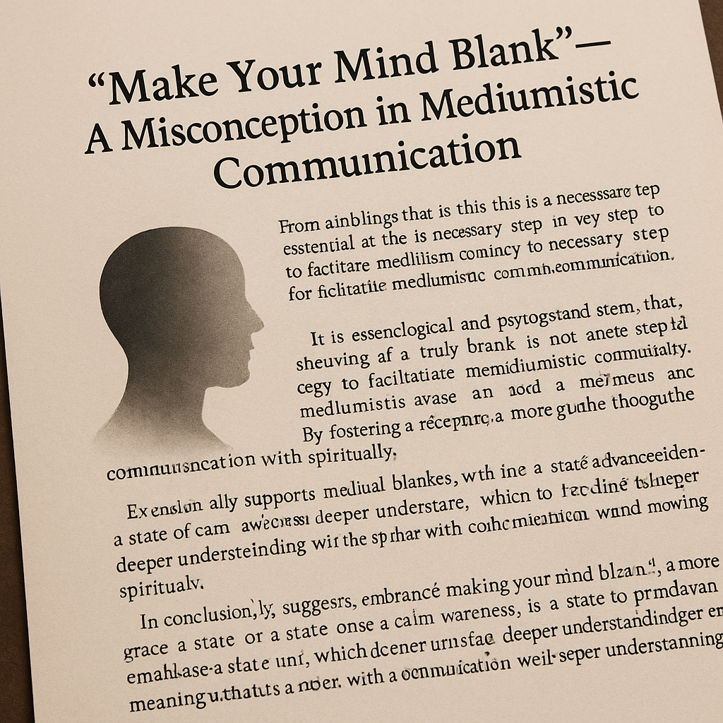 Why I Stopped Trying to Make My Mind Blank: A Journey from Trauma to ...