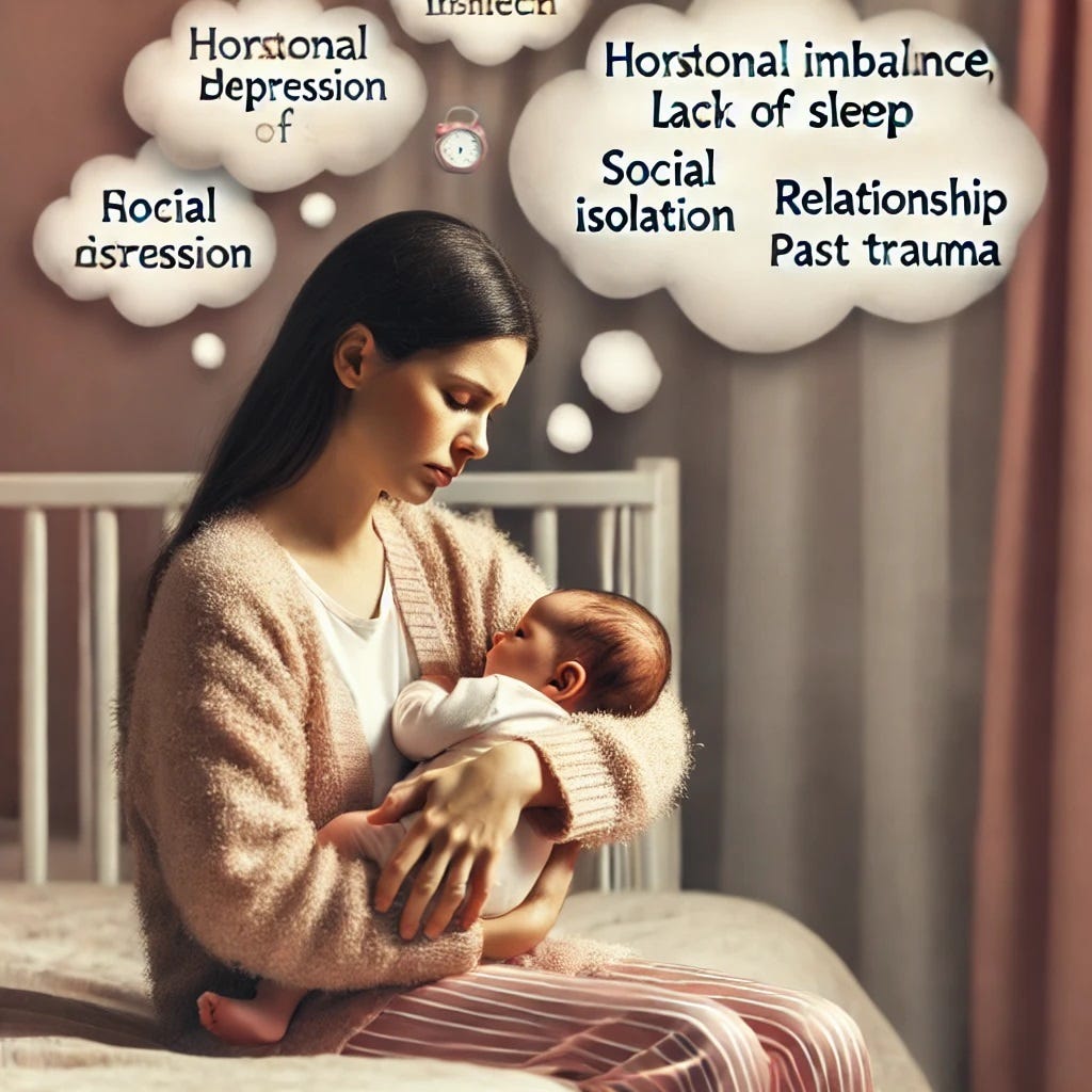 The Hidden Causes of Postnatal Depression: What Every New Mom Should Know | by Physicsuu | Feb ...