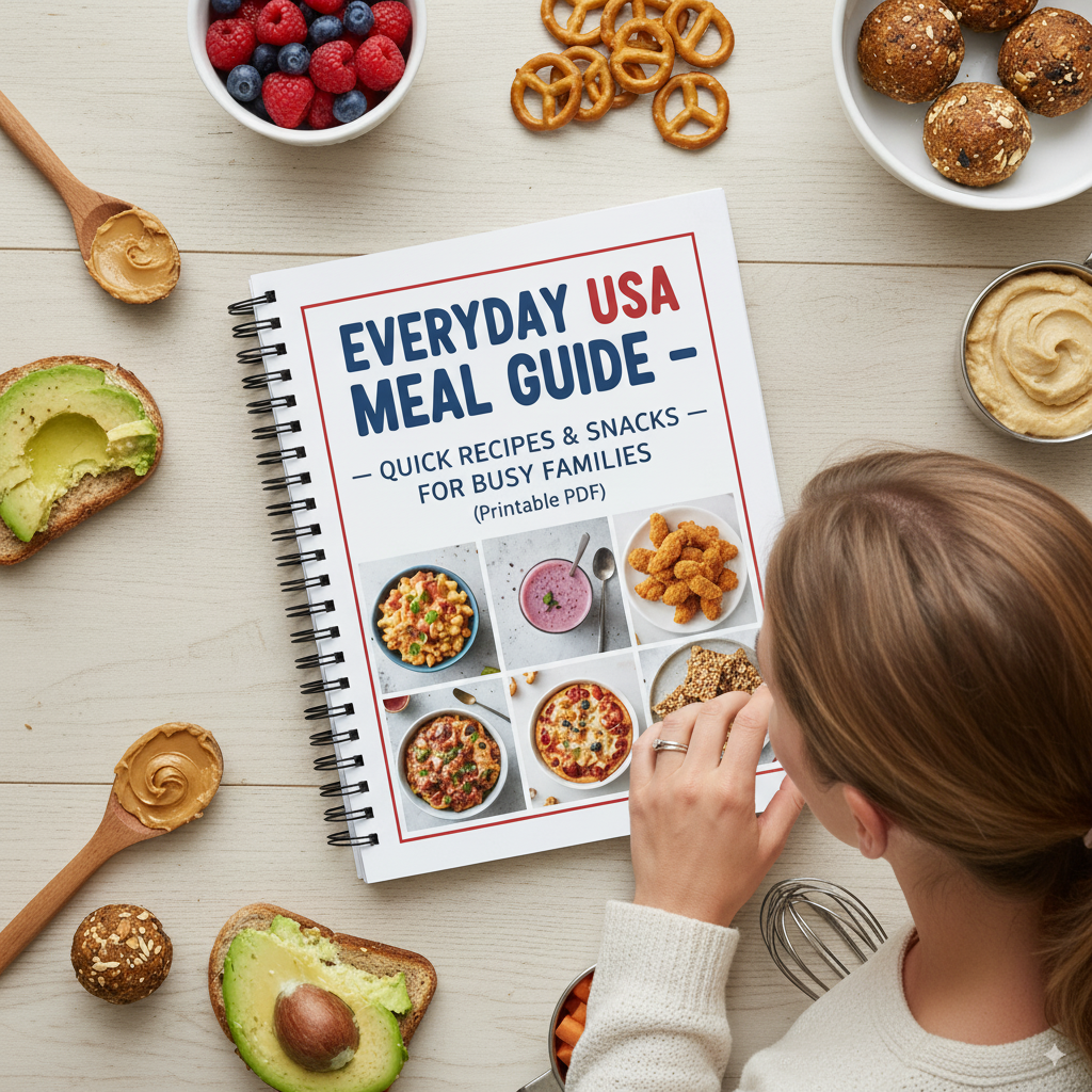 Everyday USA Meal Guide — Quick Recipes & Snacks for Busy Families ...