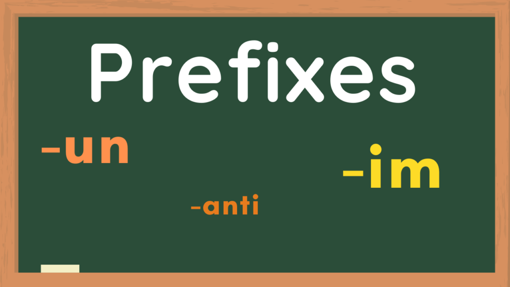 English Corner — Using Prefixes -Un, -In, -Il to Begin Words | by The ...