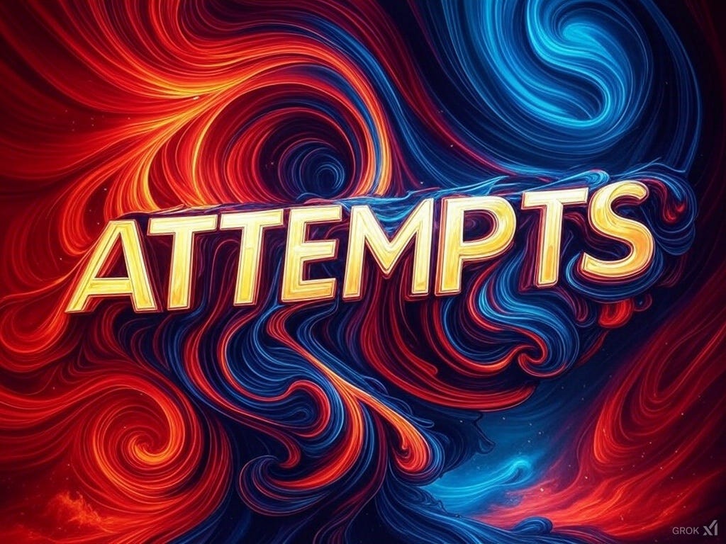 A word Called ATTEMPT.. HERE IS WHY YOU SHOULD STOP TRYING AND… | by ...