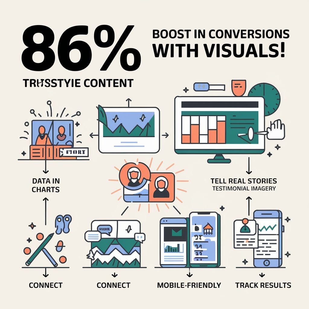 Did you know that using visuals in your content can increase ...