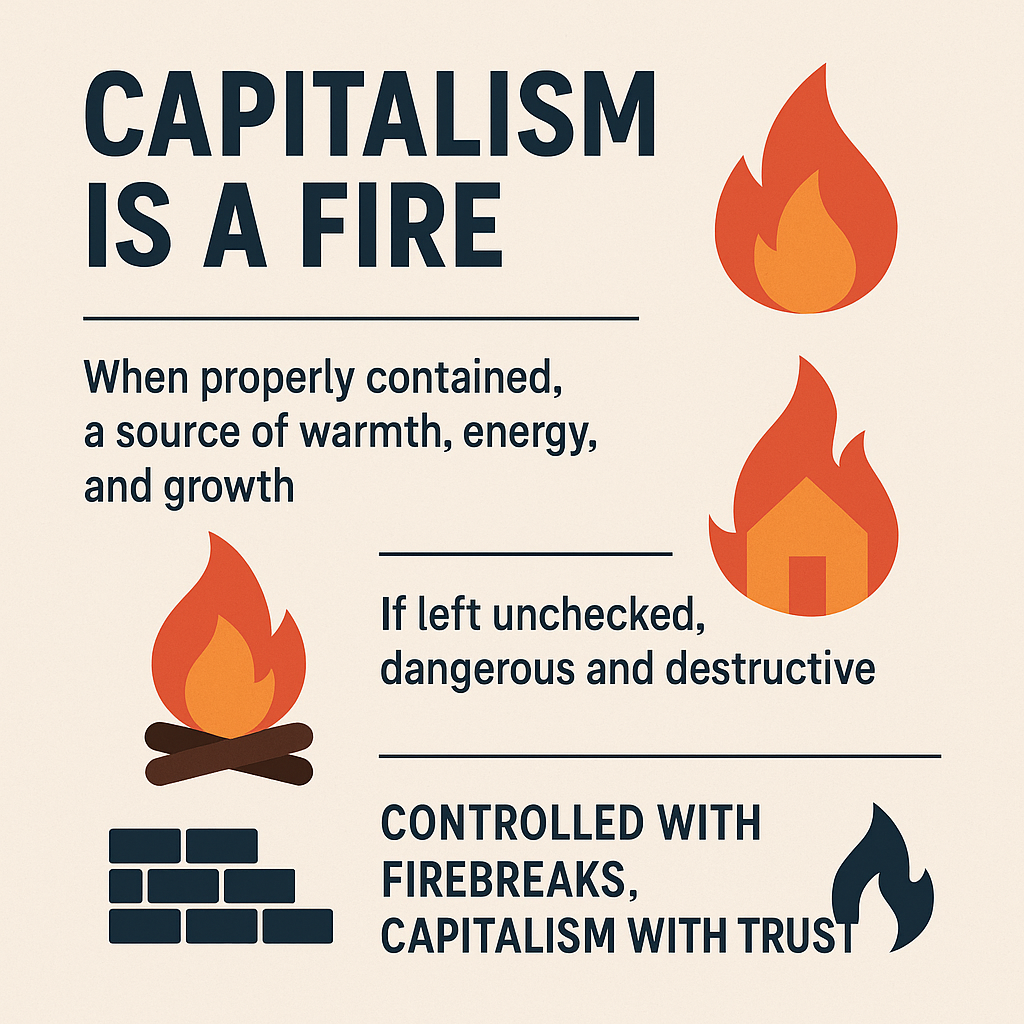 Trust As Infrastructure🔥 Capitalism is a Fire. And We Forgot to Install ...