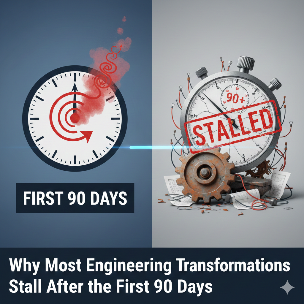 Why Most Engineering Transformations Stall After the First 90 Days | by ...