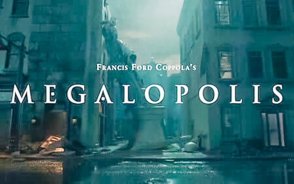 “Megalopolis”, Francis Ford Coppola’s dream film. - Volfredo Camacho - Medium