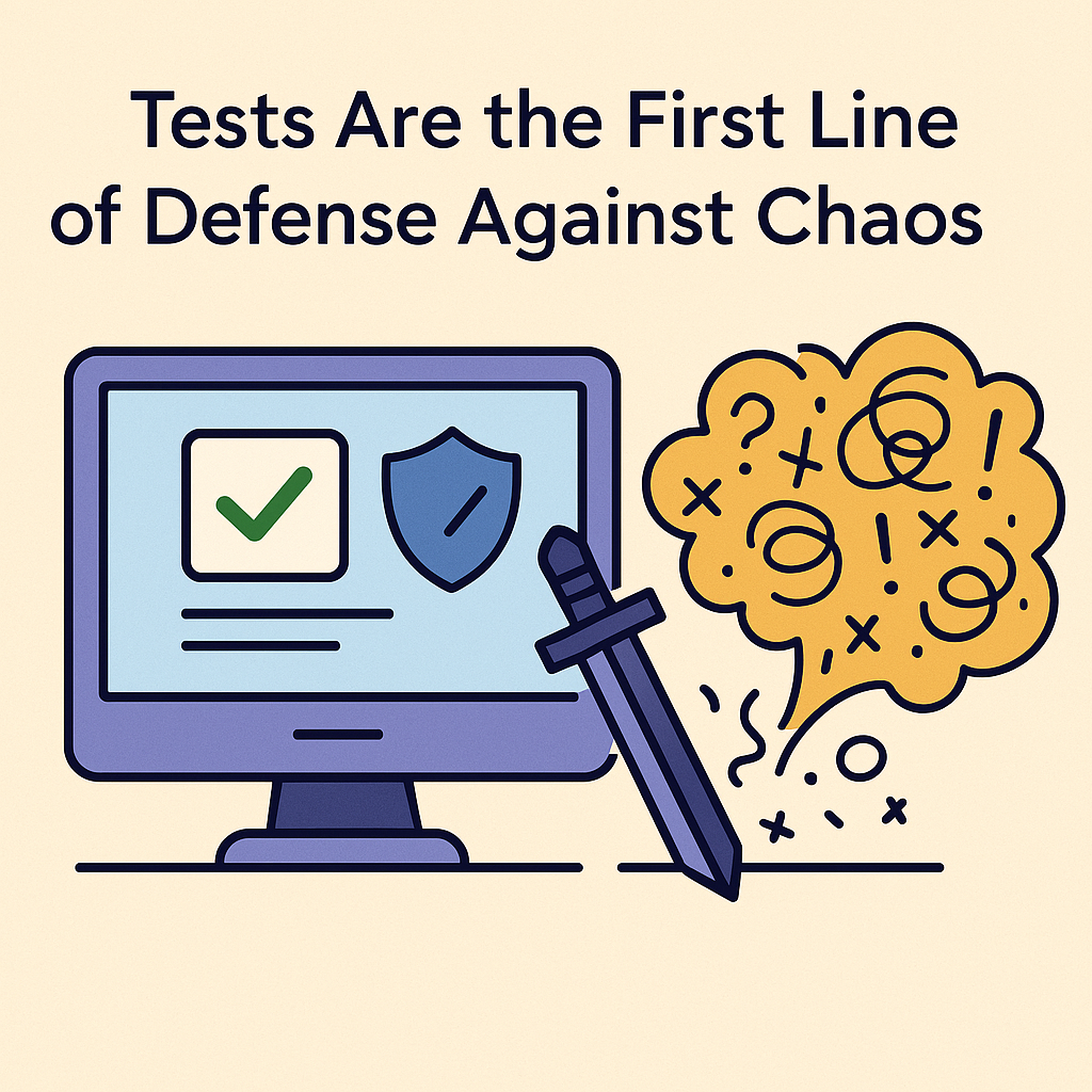Tests Are the First Line of Defense Against Chaos | by Coding Creed ...