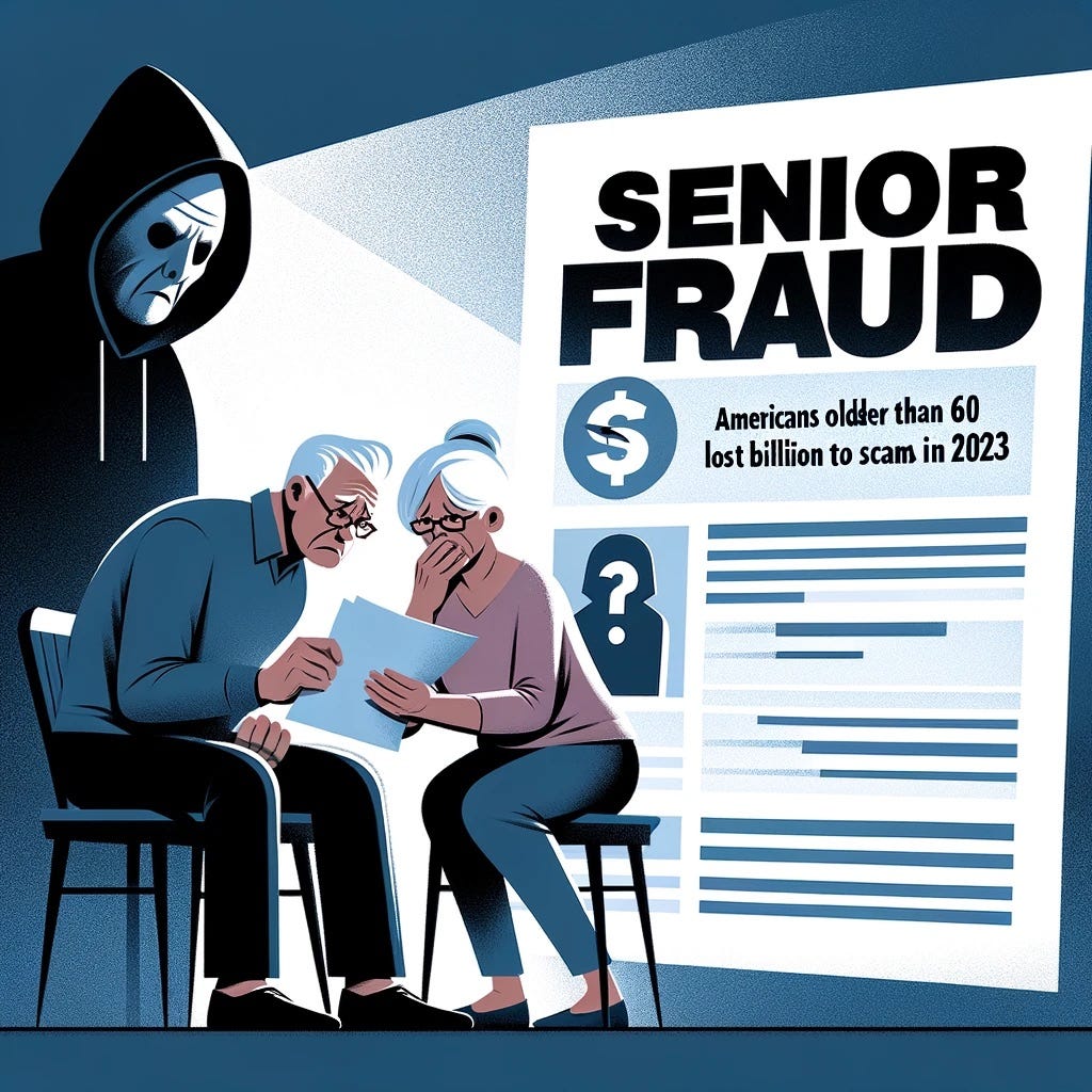 Senior Fraud | Americans older than 60 lost $3.4 billion to scams | by ...