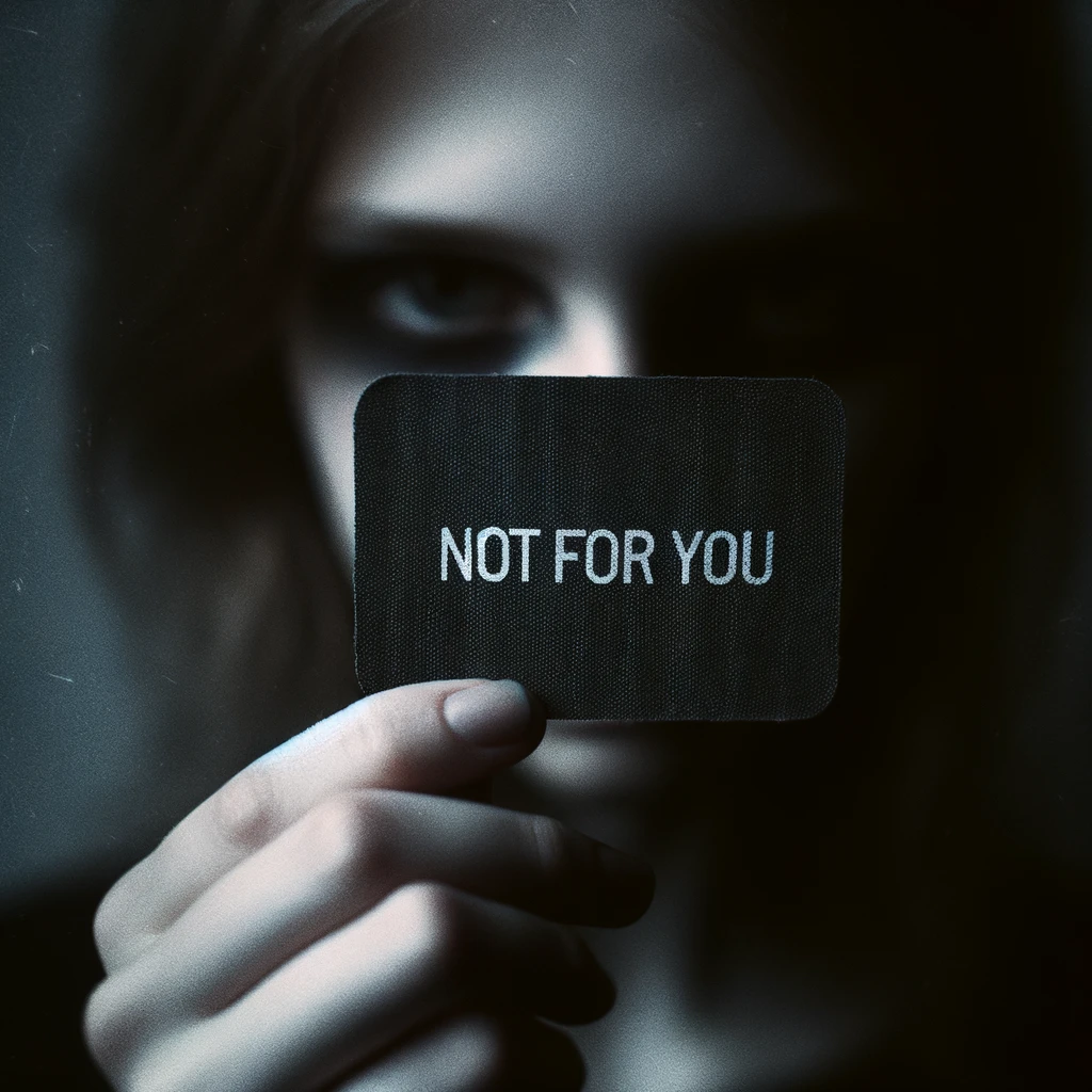 Not for you!. In life, many things bear this label… | by Learner by ...