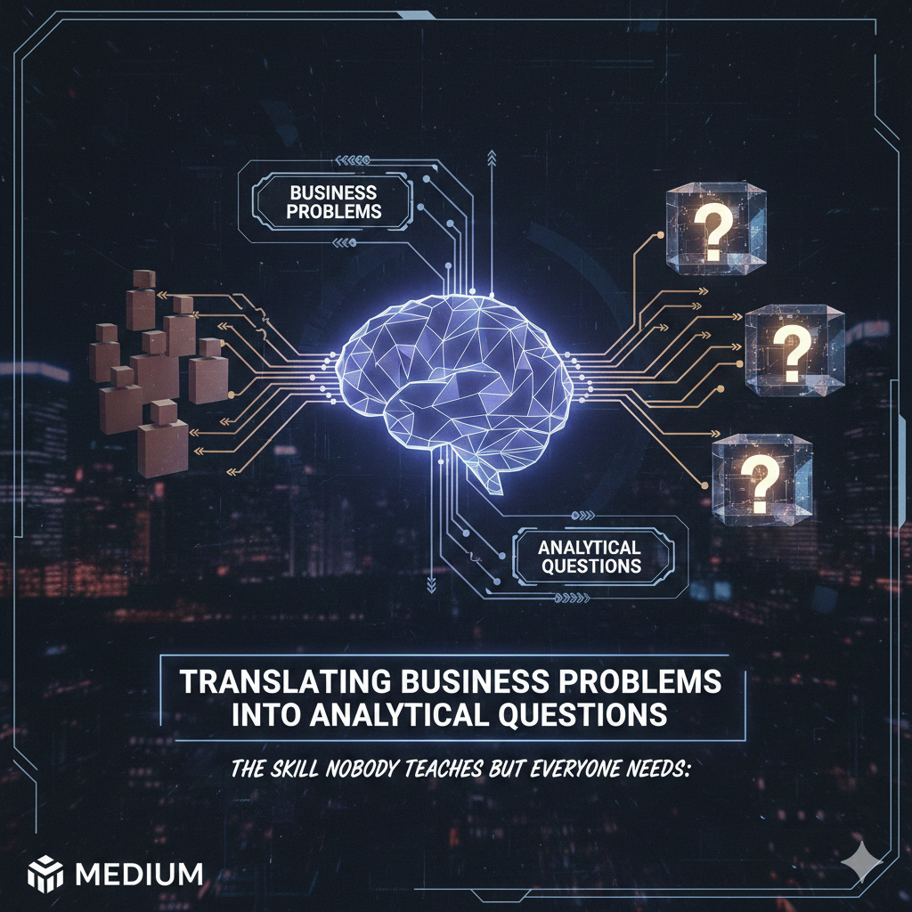 Translating Business Problems into Analytical Questions The skill ...