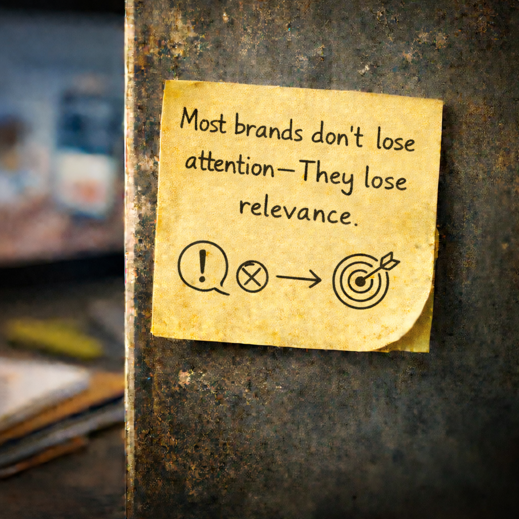 Most Brands Don’t Lose Attention — They Lose Relevance - Gisela Ayu ...
