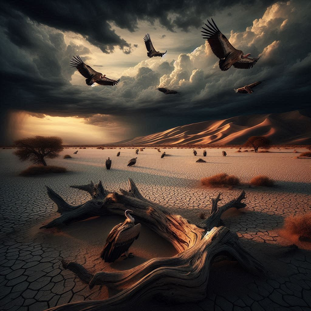 Vultures. A Nature Poem in Free Verse | by Tristan Robert Lange | Mid ...
