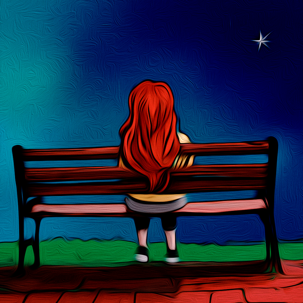 A star in the sky, shining so bright A familiar glow, guiding through ...