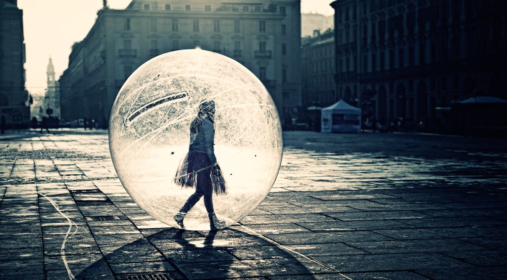 It’s never about you. The bubble theory © | by Anastasia Briana Iarkova ...