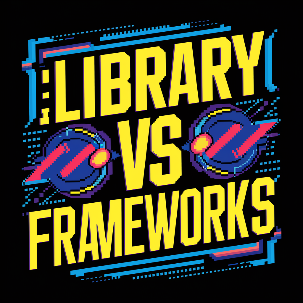Back To Basics : A Visual Take on Library VS Frameworks | by UknOwWho_Ab1r | May, 2024 | Medium