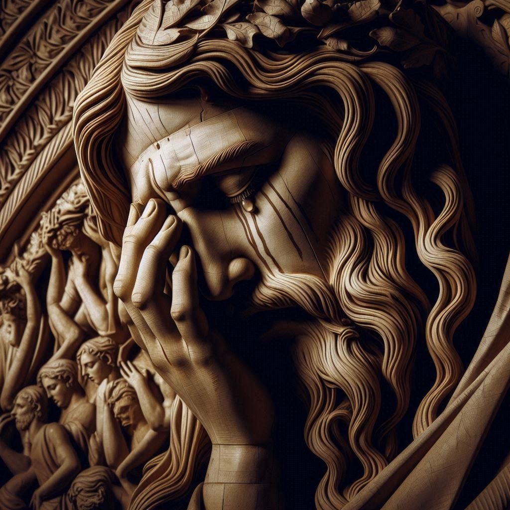 Is Jesus Still Weeping?. Christ’s Tears in an Age of False Light… | by ...