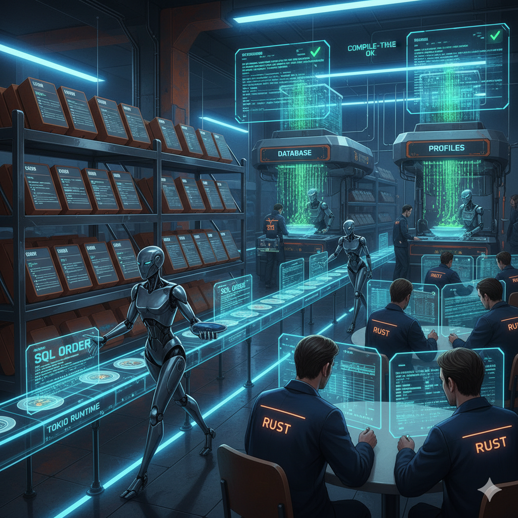 Learn sqlx in Rust: a complete mental model + code-first playbook (with plain-English metaphors ...