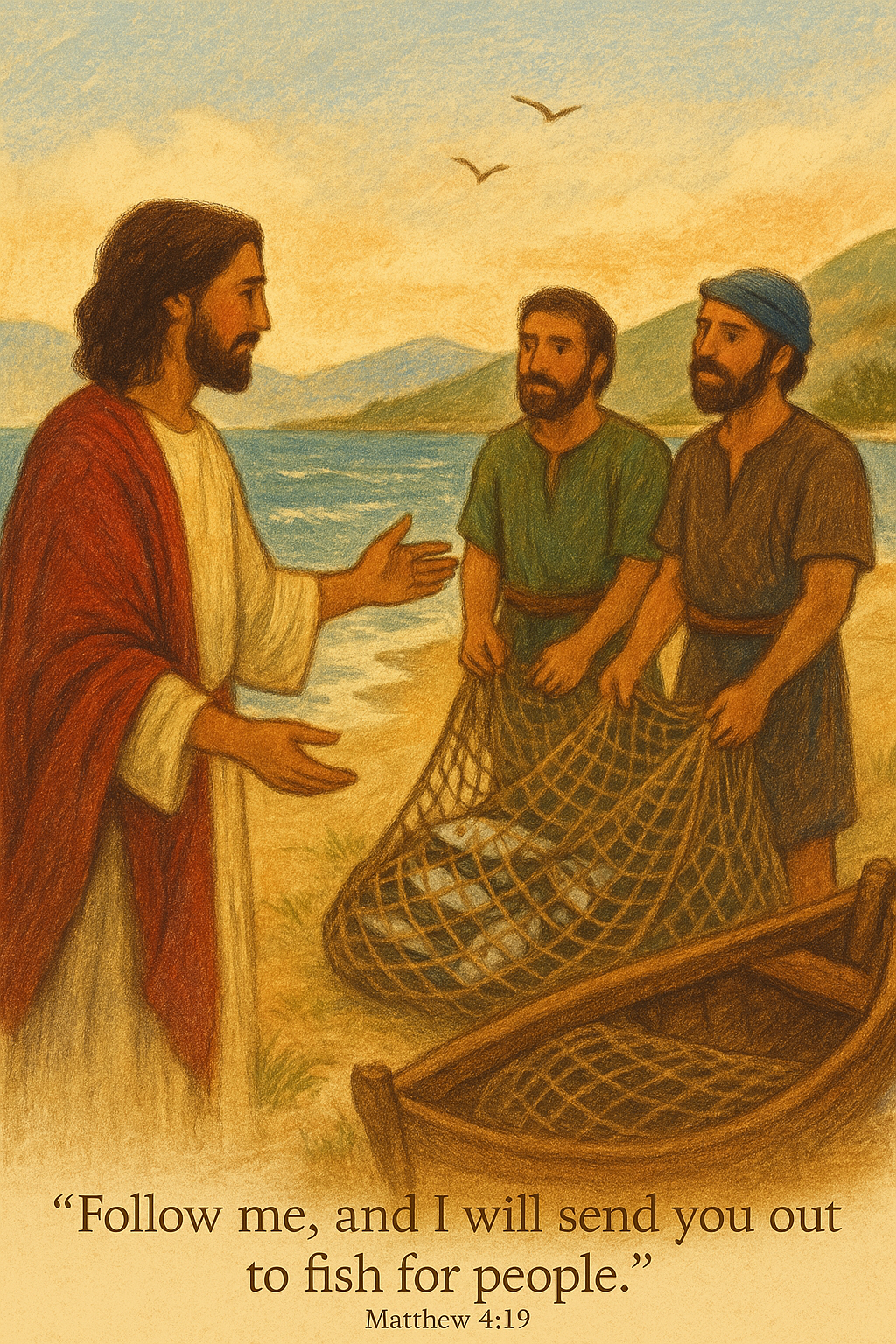 [5Minute]🌿 “Follow Me” — The Call to Discipleship and the Mission to ...