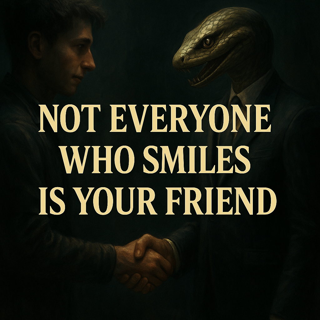 Not Everyone Who Smiles Is Your Friend | by Jhashalu | Medium