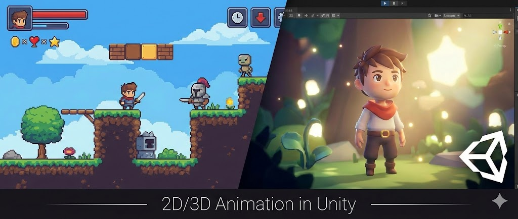 From Sprites to Models: Understanding 2D & 3D Game Animation (History ...