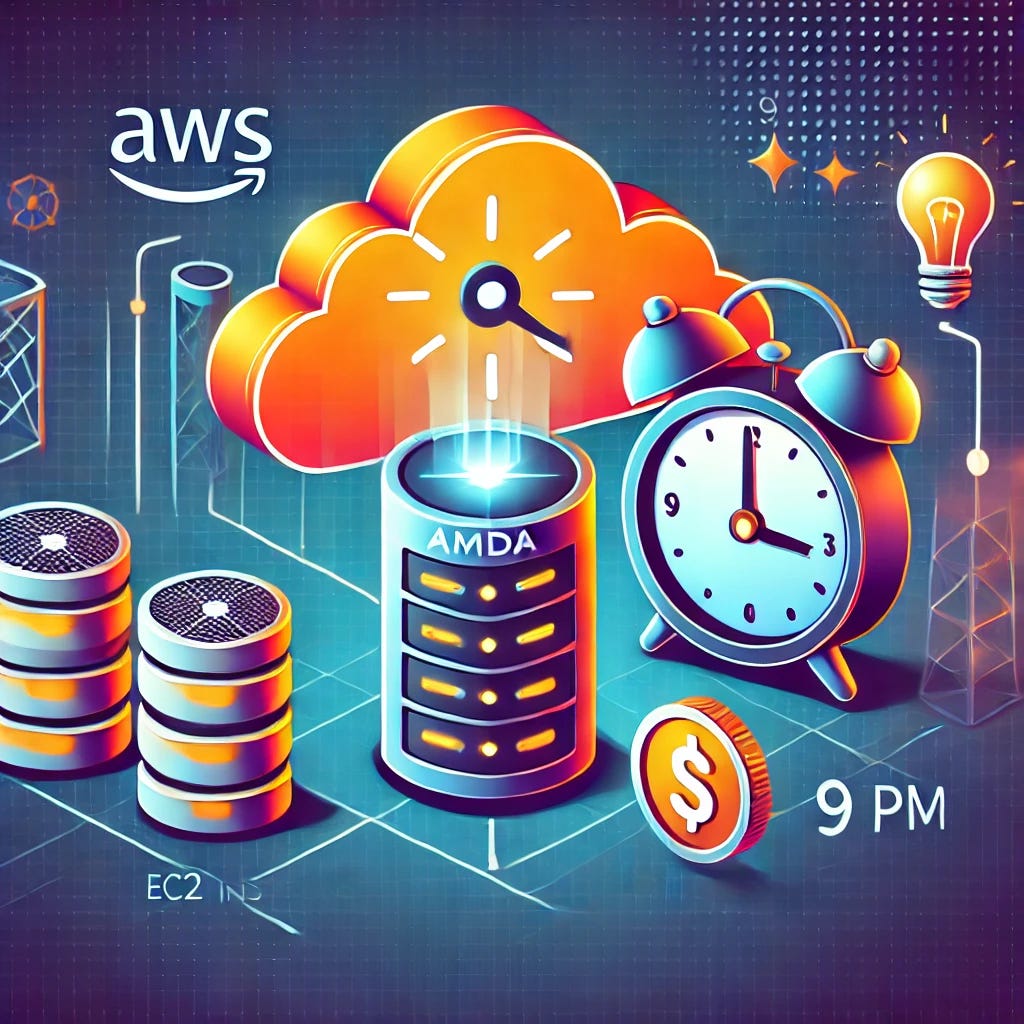 Automating Cost Savings With Aws Lambda Stopping Ec2 Instances During