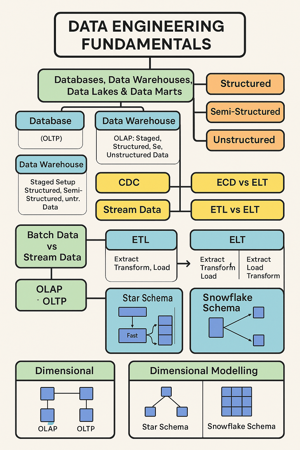 Data Engineering Fundamentals: The Complete Beginner’s Guide | by Fahad ...