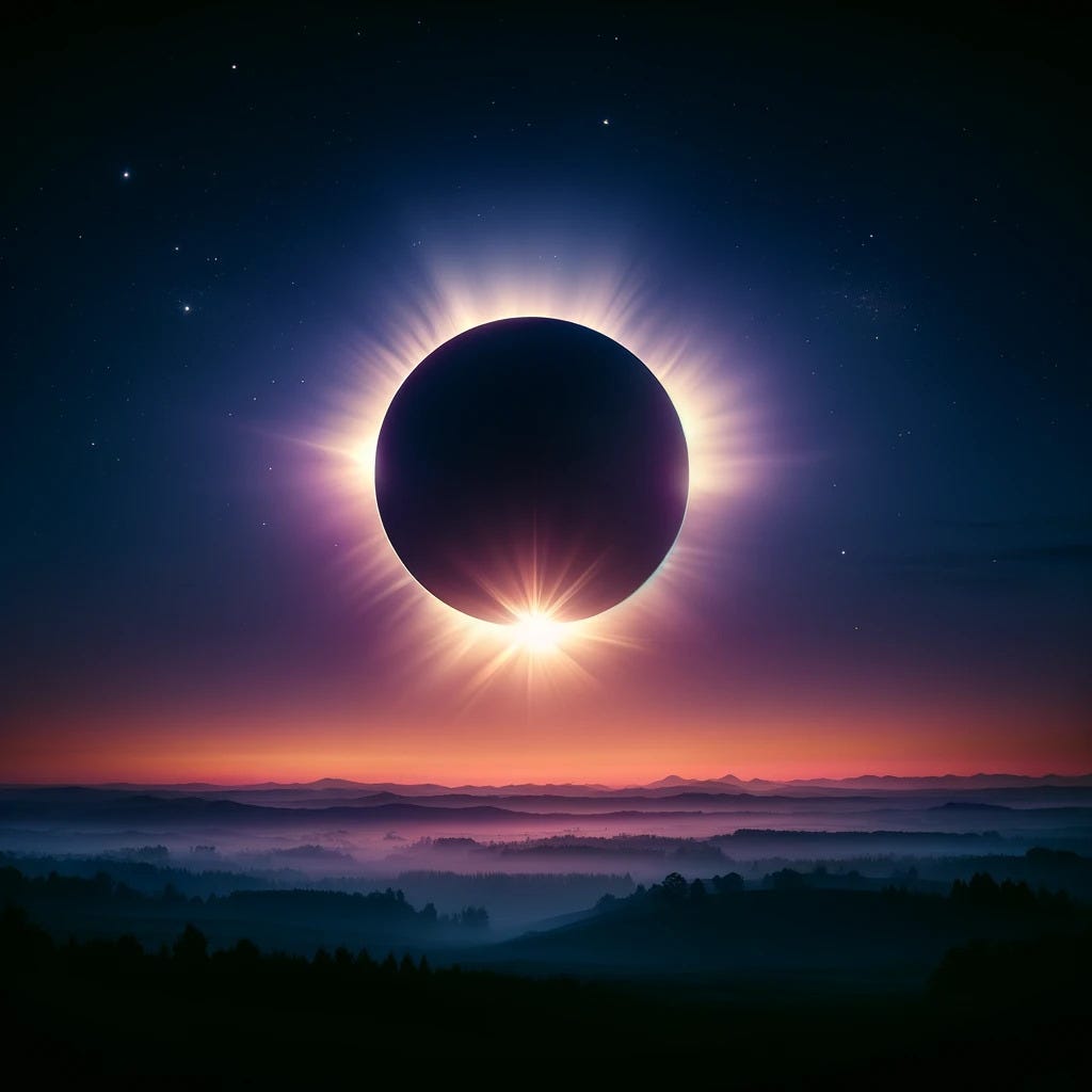 A Day Under the Shadow: The Solar Eclipse of April 8, 2024 | by Amir ...