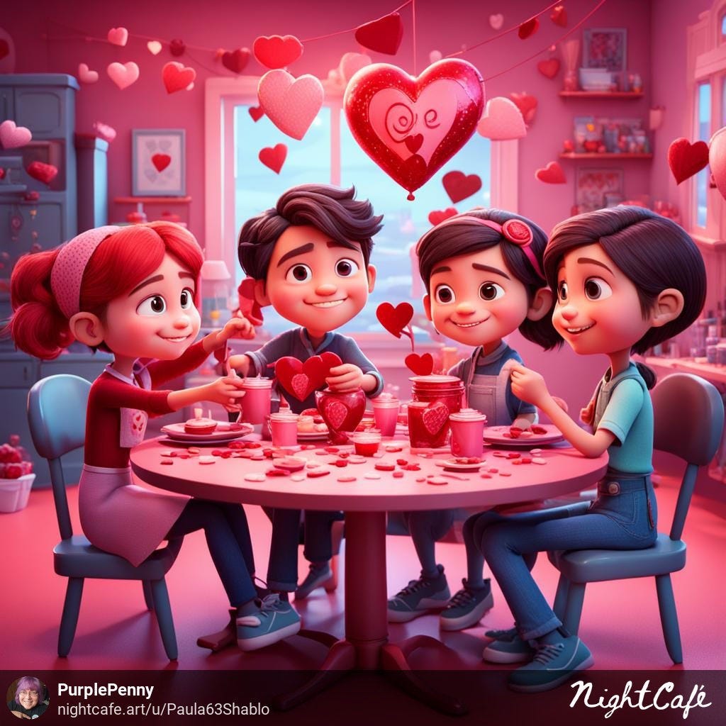 Valentine Knights. A Valentine Vignette | by Paula Shablo | Medium