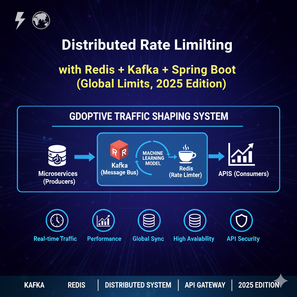 🌍 Distributed Rate Limiting with Redis + Kafka + Spring Boot (Global Limits, 2025 Edition) | by ...