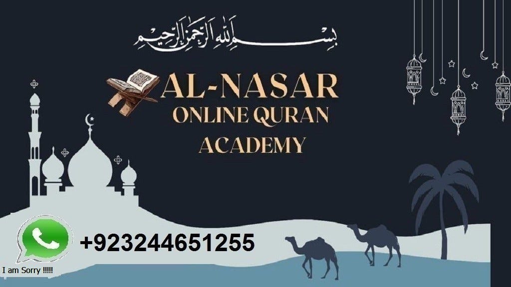 Al Nasar Online Quran Academy +923244651255 ...
