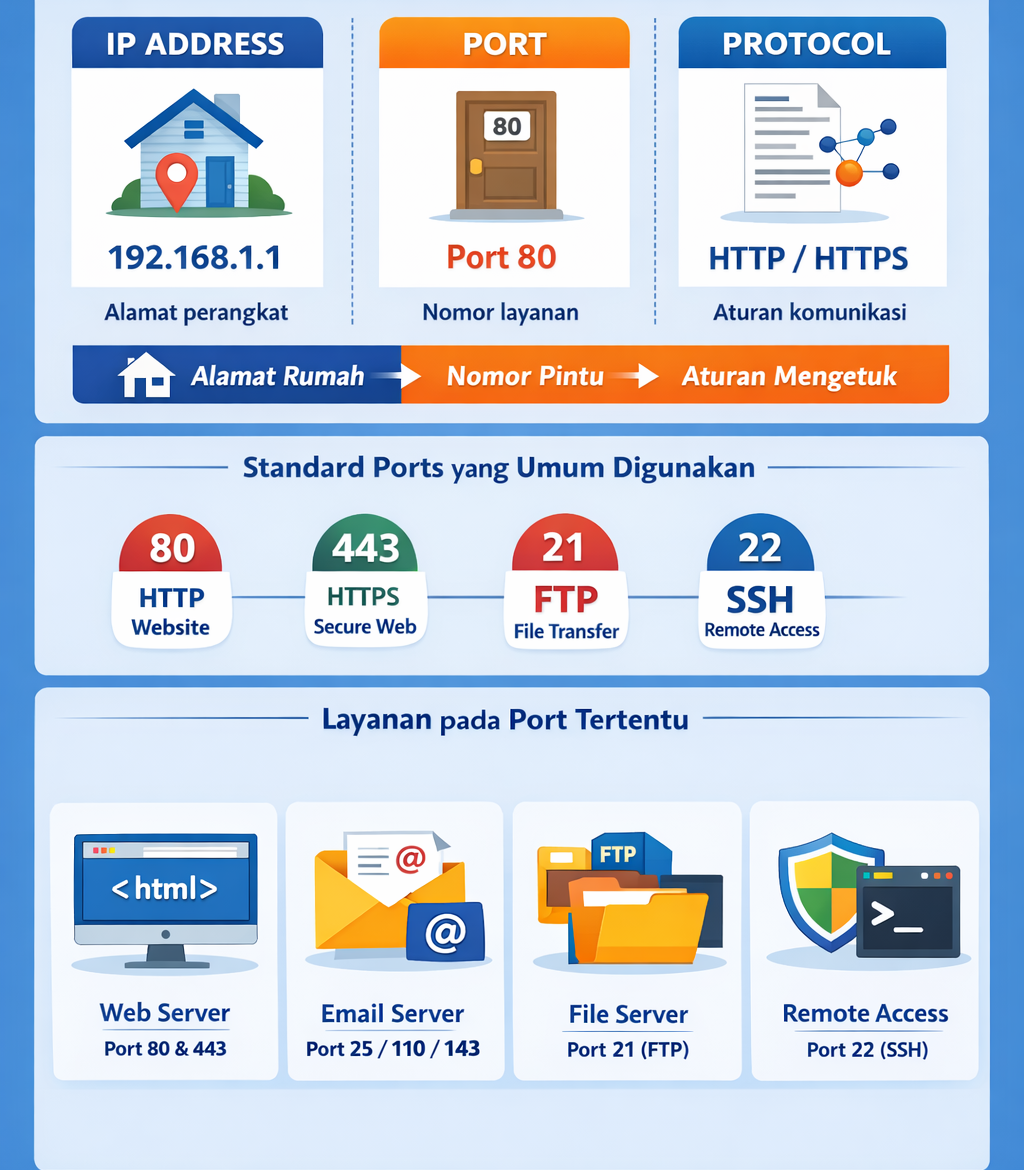 Understanding IP Addresses, Ports, and Protocols in Computer Networks ...
