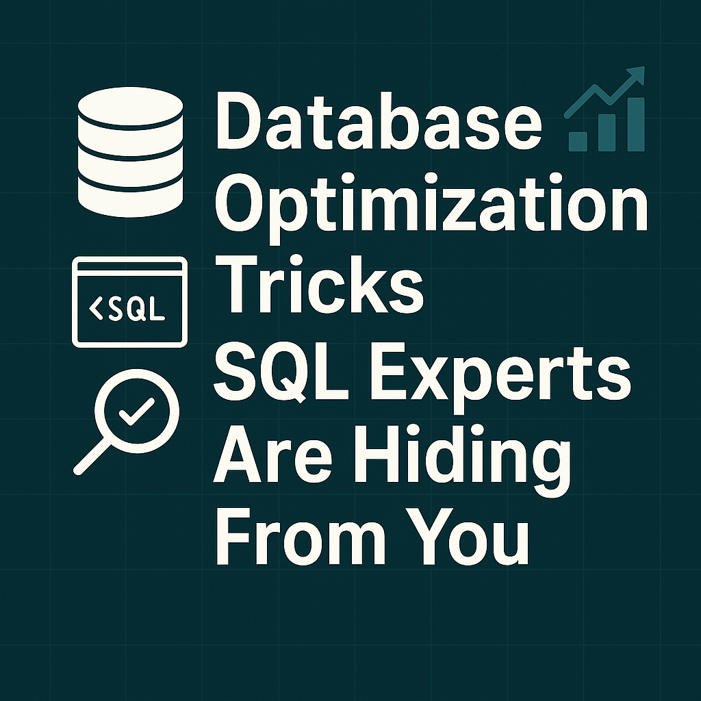 The Hidden Art of SQL Optimization: 9 Tricks That Work Like Magic | by Sachin Kumar | Apr, 2025 ...