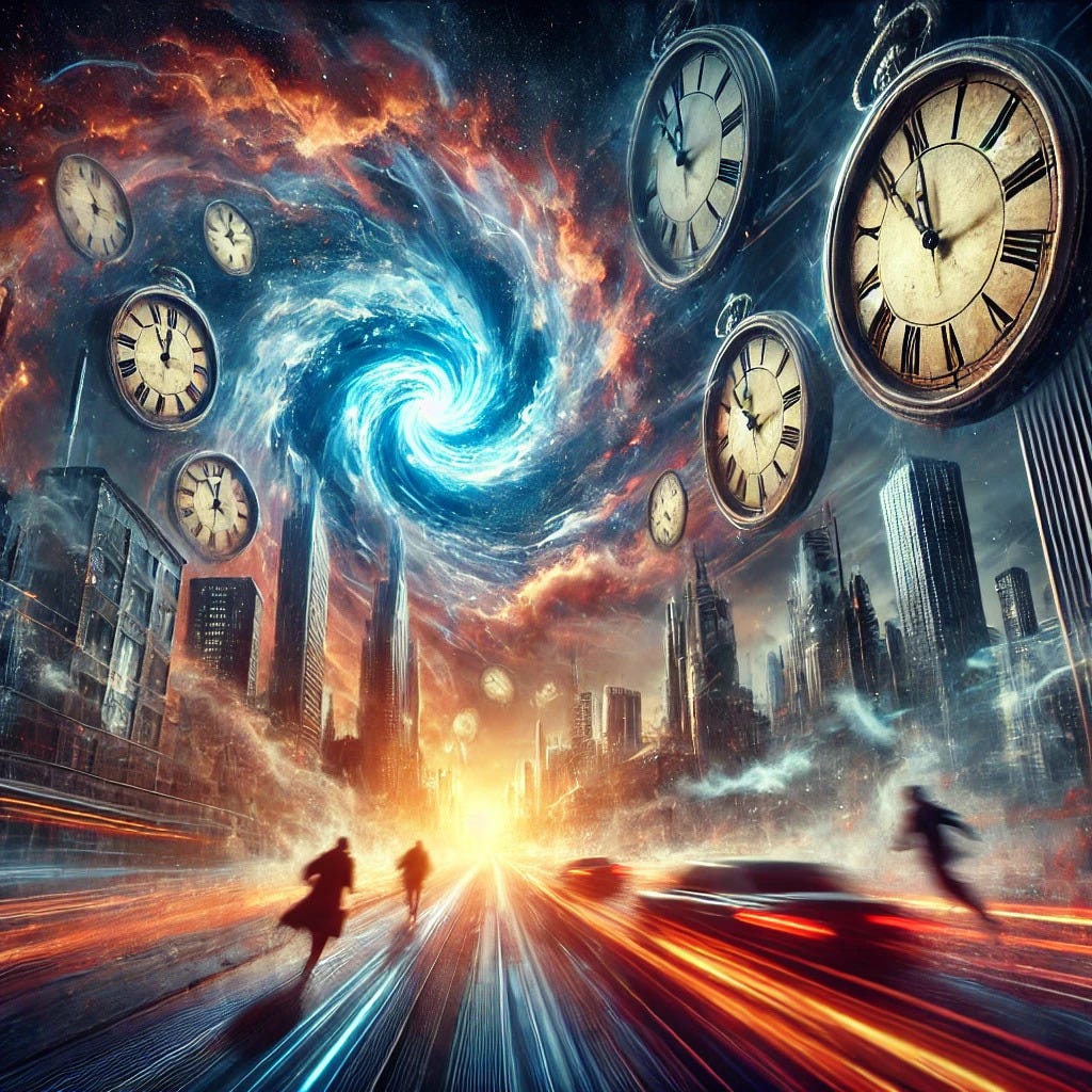 IS TIME SPEEDING UP? OR ARE WE LOSING CONTROL? | by Sarah Jones | Medium