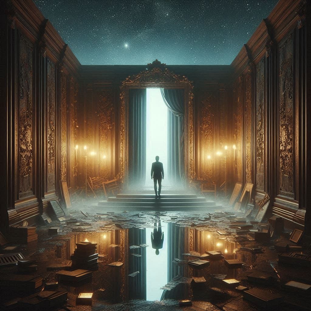 Chapter 1: The Mirror Room. You wake up. Not just from sleep — but ...