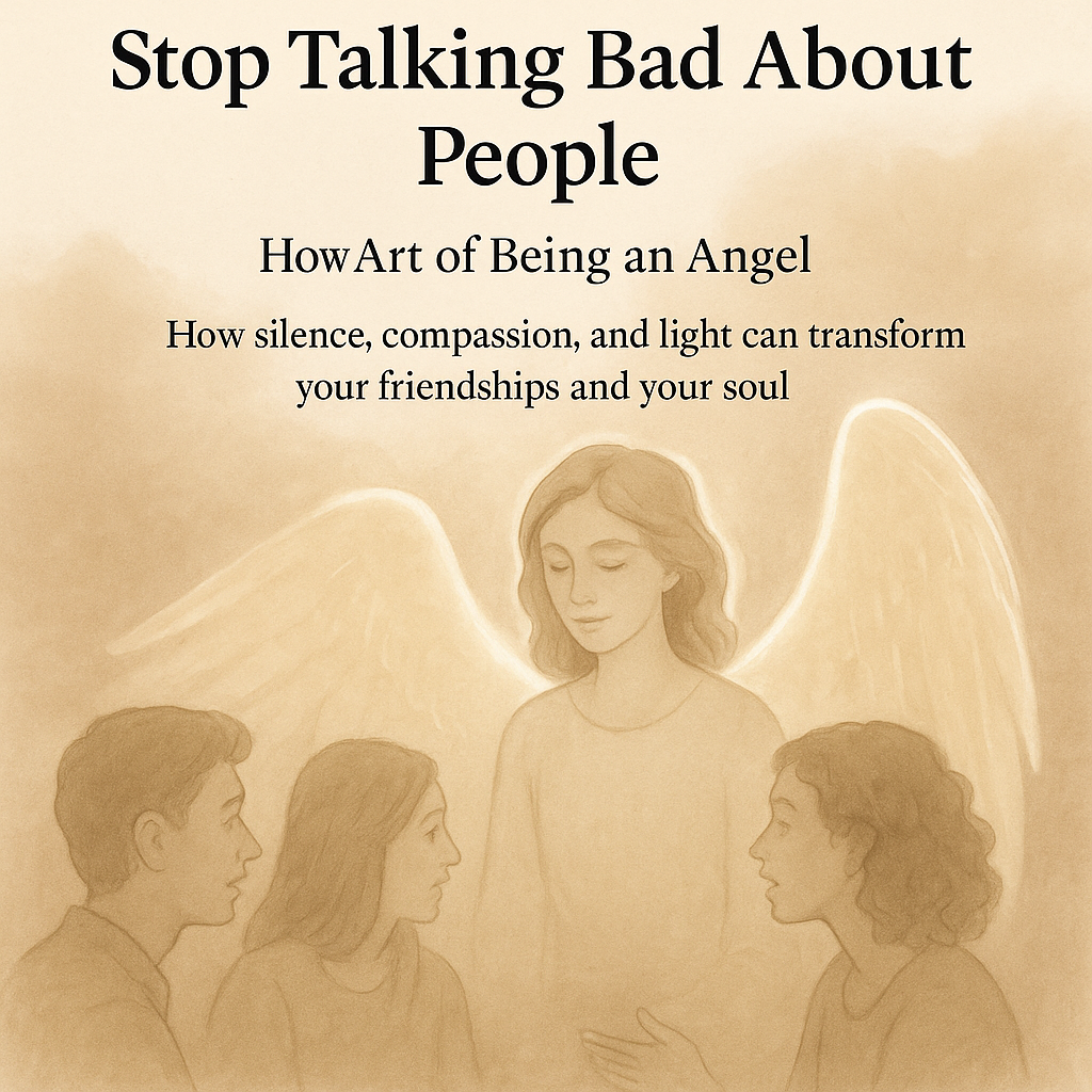 Stop Talking Bad About People: The Art of Being an Angel | by Amara ...
